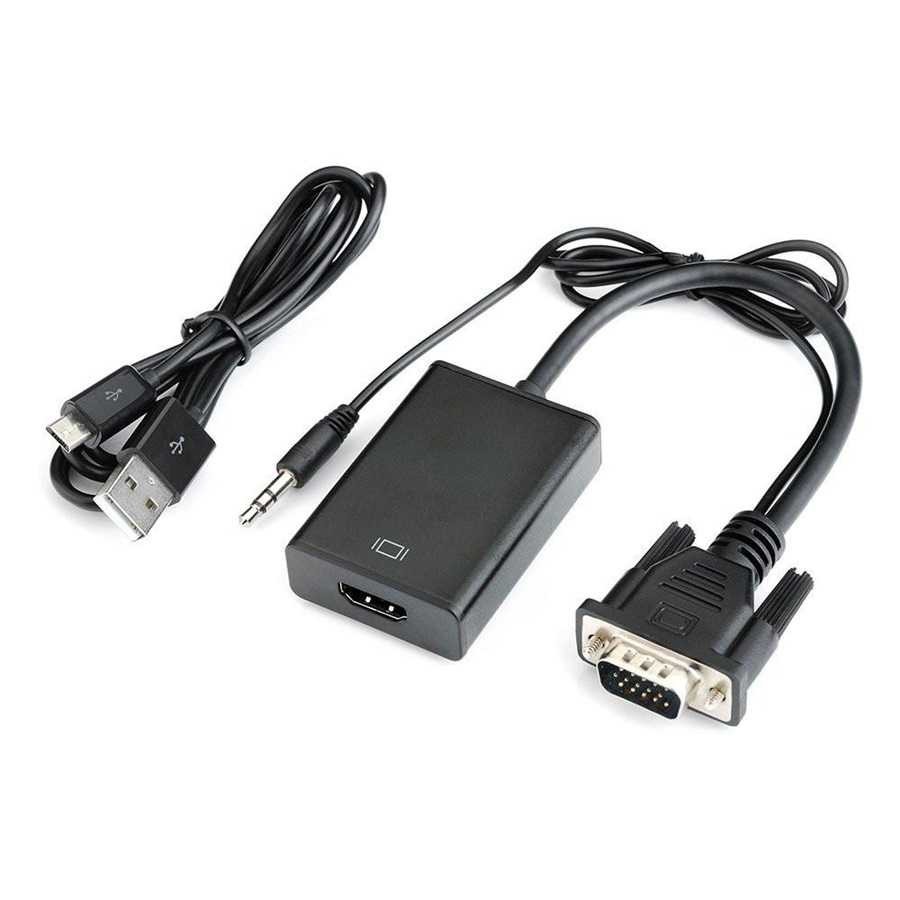 Jual Mediatech Converter Kabel VGA Male to HDMI Female + Audio ( 64966 ...