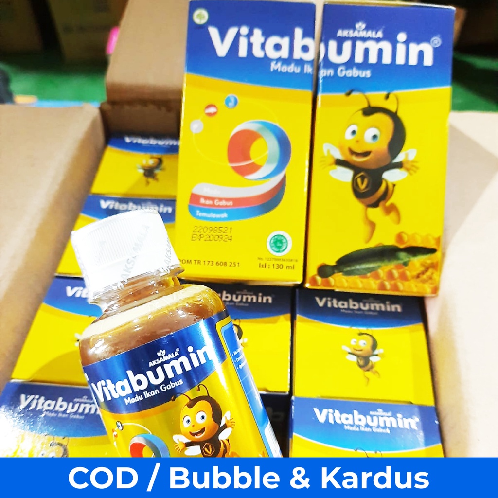 Jual Vitabumin Madu Ikan Gabus Sirup Tingkatkan Daya Tahan Tubuh Nafsu Makan Anak Isi 130 ml ...