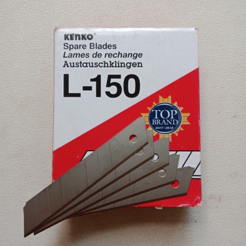 Jual (Lusinan 12 Pcs) Isi Cutter L-150 | Ukuran Besar | Kenko 1 Pak ...