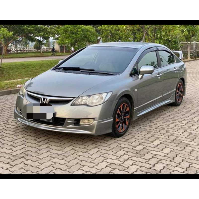 Jual bodykit honda civic fd 2006-2008 mugen bahan duraflex, kondisi tanpa warna PNP dan ...