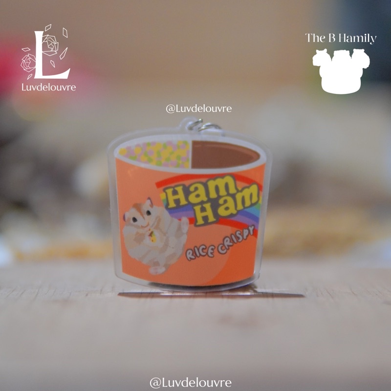 Jual HAMSTER SNACK INDONESIA KEYCHAIN MERCH INDOMIE NUTELLA HELLO PANDA ...