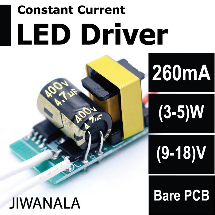 Jual LED Driver (3-5)x1W 260mA Constant Current Bare PCB | Shopee Indonesia