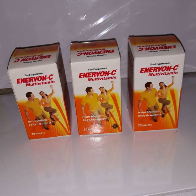 Jual ENERVON-C Multivitamin TAB 30's | Shopee Indonesia