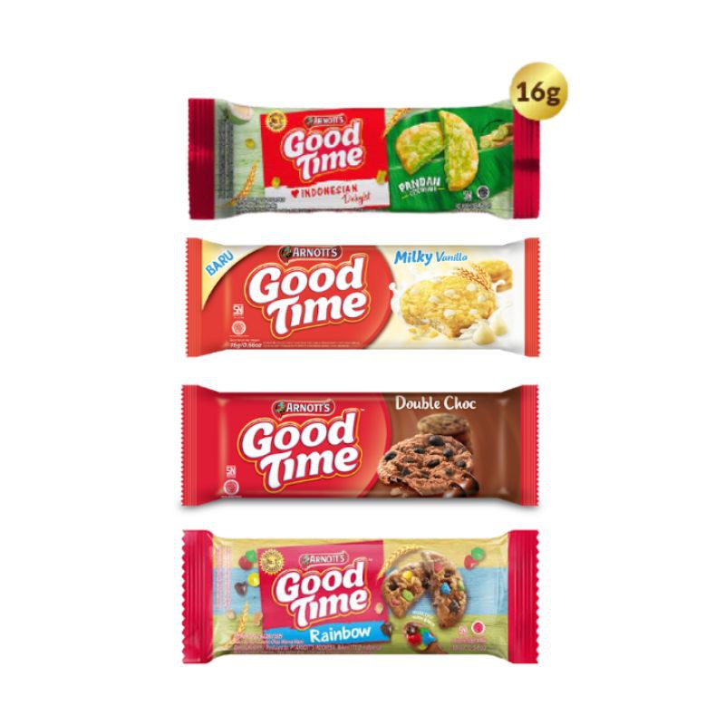 Jual Good Time Chocochips Box 12x16gr All Variant | Shopee Indonesia
