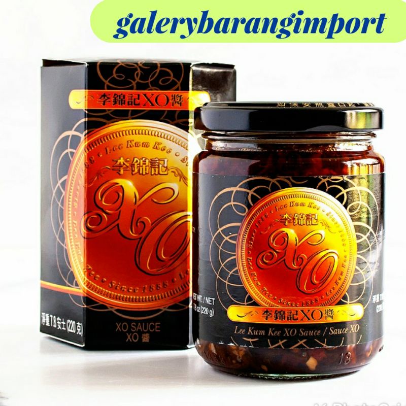 Jual lee kum kee xo sauce premium 220 gr saus saos xo lkk hongkong super | Shopee Indonesia
