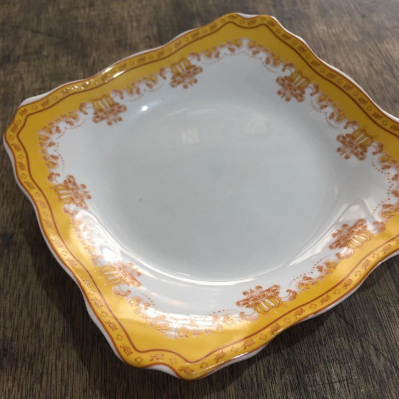 Jual Piring Kue Mahkota KPM-4,5 Royal Line Piring Keramik | Shopee ...