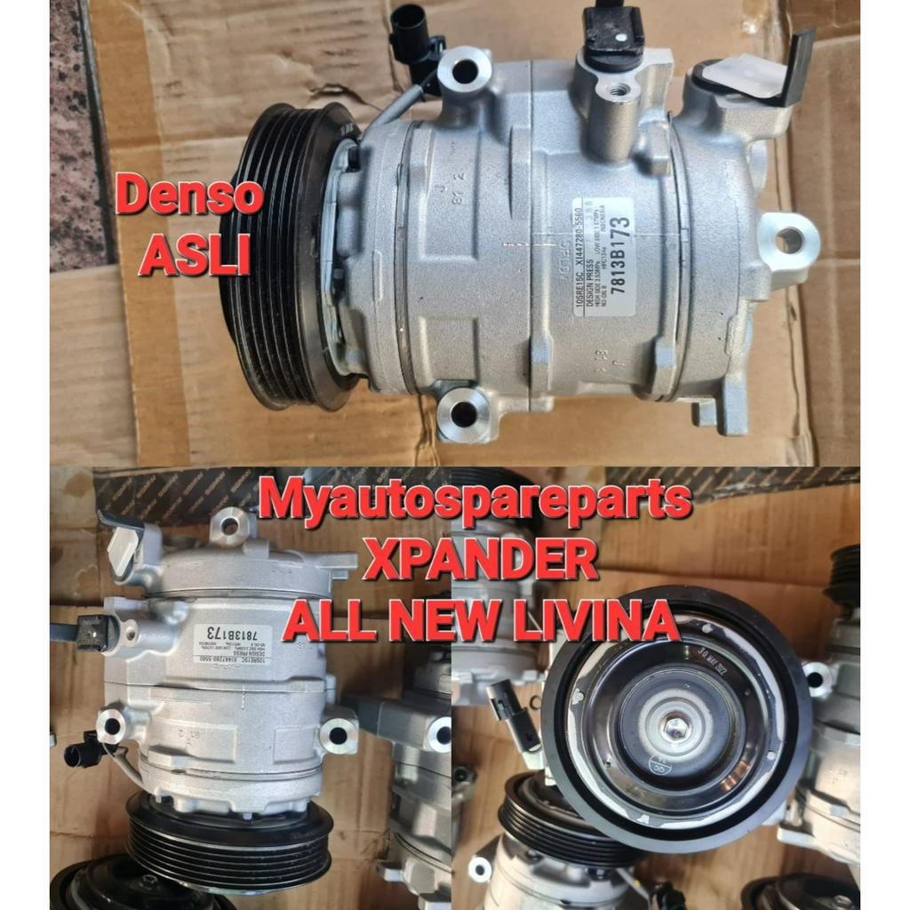 Jual Kompresor AC Mobil Mitsubishi Xpander DAN ALL NEW LIVINA DENSO ...