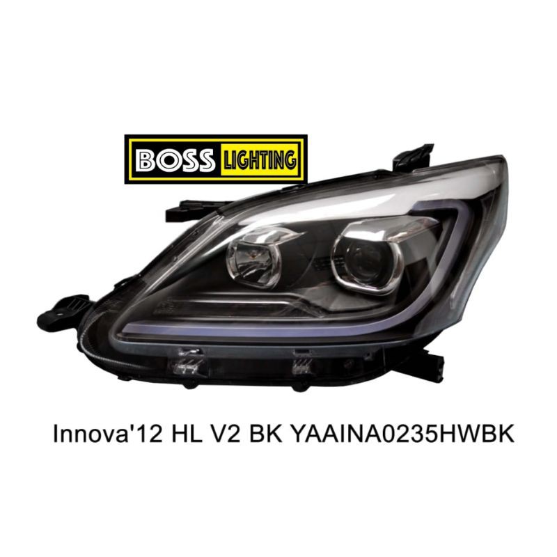 Jual HEADLAMP - TOYOTA GRAND INNOVA 2012-2015 LIGHT BAR - SEQUENTIAL ...