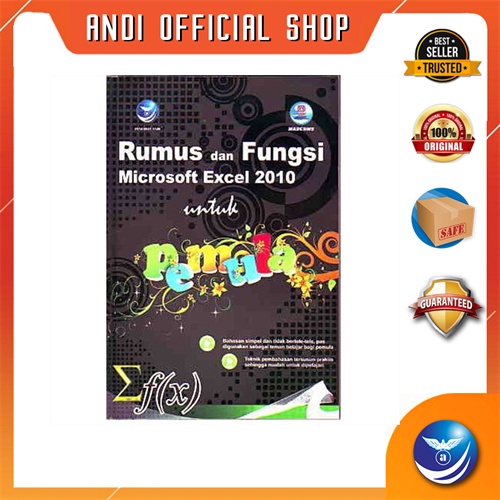 Jual Penerbit Andi - Rumus Dan Fungsi Microsoft Excel 2010 Untuk Pemula | Shopee Indonesia