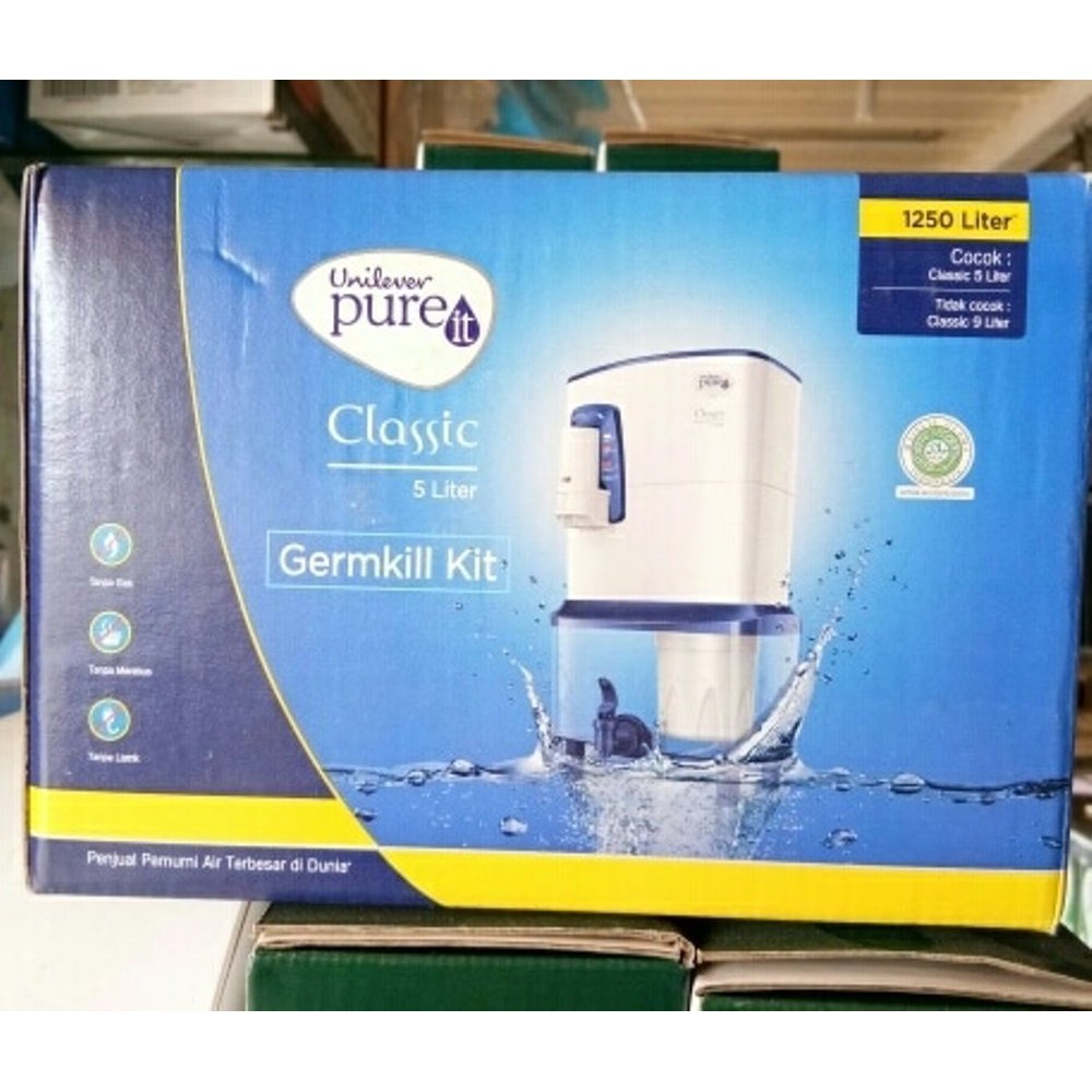 Jual Jual Water Purifier Germ Kill Kit Pure it GKK 1250 liter untuk ...