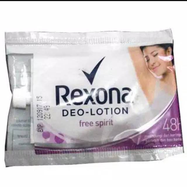 Jual REXONA SACHET deolotion free spirit / rexona sacher / rexona ...