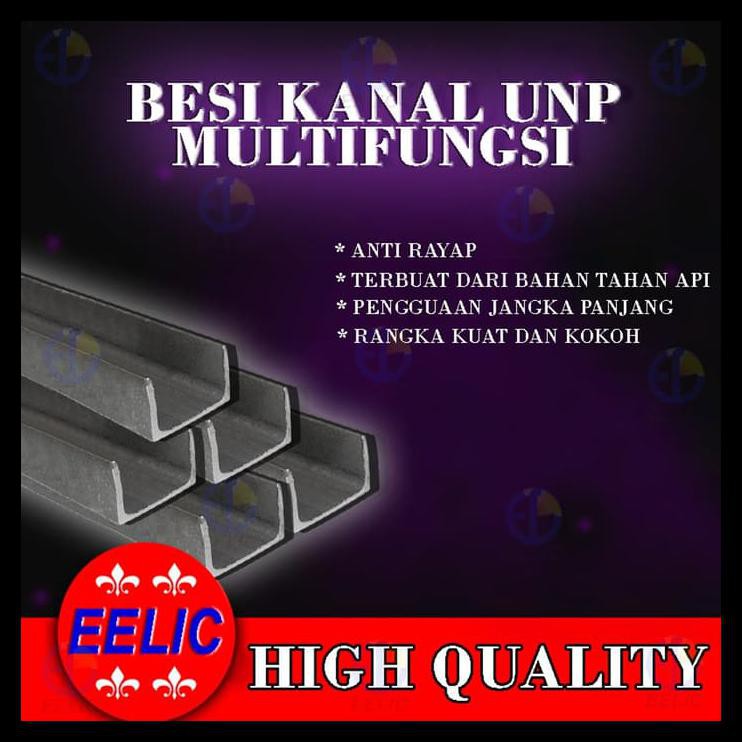 Jual Bku-50X38X3Mm -80Cm Besi Kanal Unp Besi Kanal Besi U Polos Multi ...