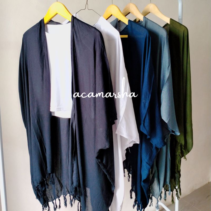 Jual Outer rayon polos / Outer pantai polos | Shopee Indonesia