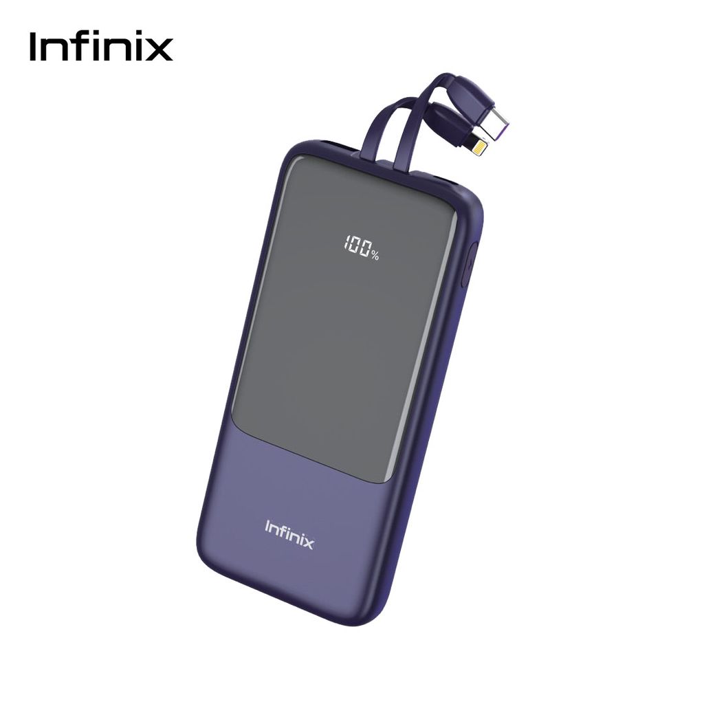 Jual Infinix Power Bank XP07 - 10000mAh Two Way Super Fast Charging ...