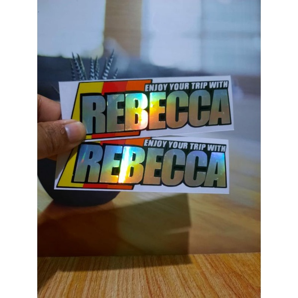 Jual Stiker cutting rebecca | Shopee Indonesia