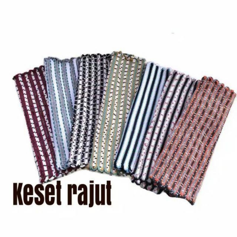 Jual Keset Lantai - keset tenun - keset rajut - keset kamar mandi murah ...
