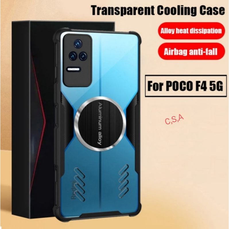 Jual Case Xiaomi Poco F4 / F4 GT Cooling Cover Heat Dissipation Casing ...