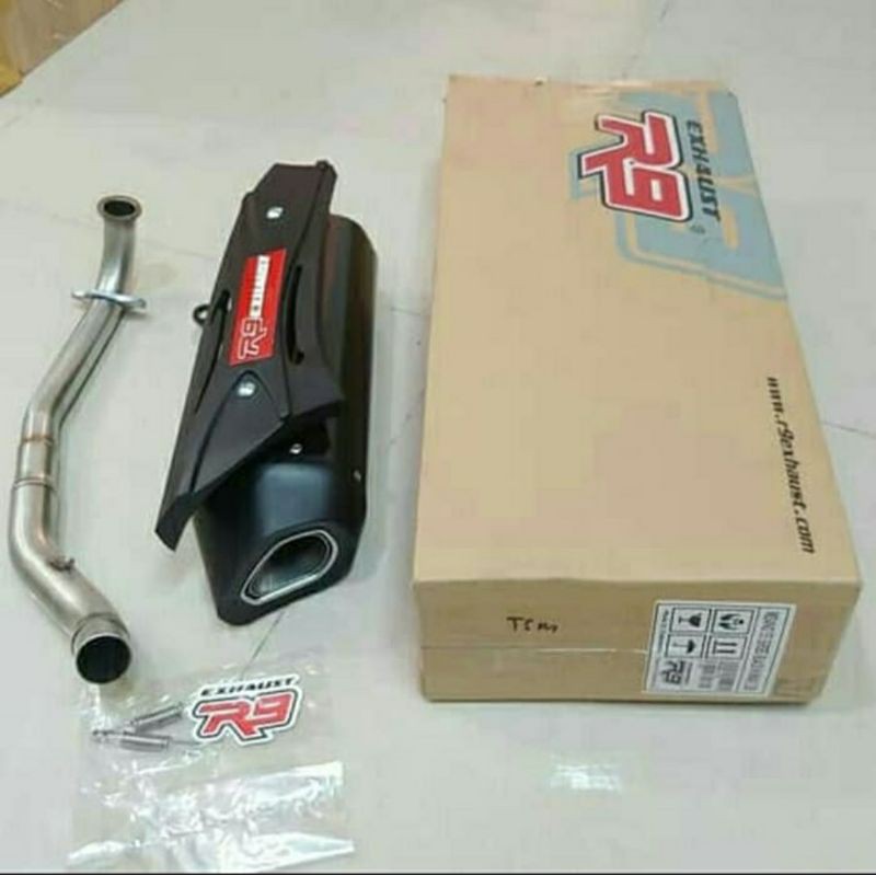 Jual Knalpot Racing R9 original Adv / Knalpot R9 ADV original R9 Misano ...