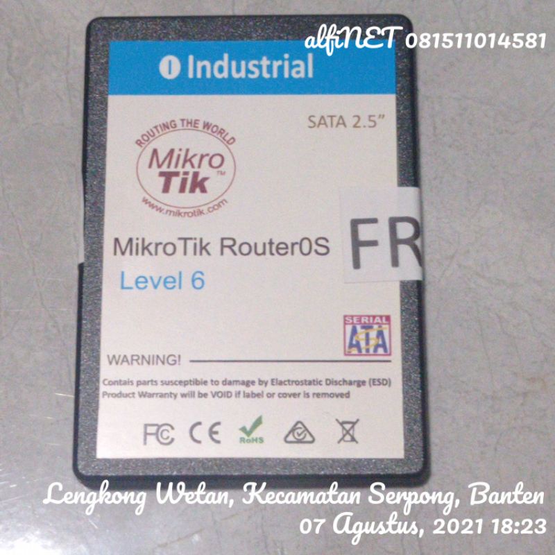Jual SSD Mikrotik lisensi level 6 bisa Upgrade | Shopee Indonesia