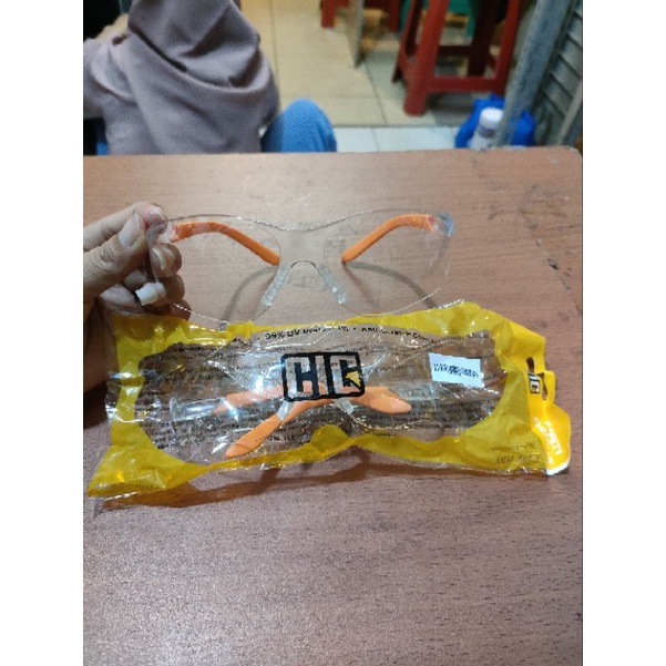 Jual Kacamata safety CIG angler clear asli original | Shopee Indonesia