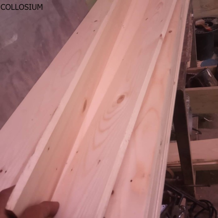 Jual Papan Kayu Tipis 100x10x1 Isi 5pcs Kayu Jati Belanda Papan Kayu ...