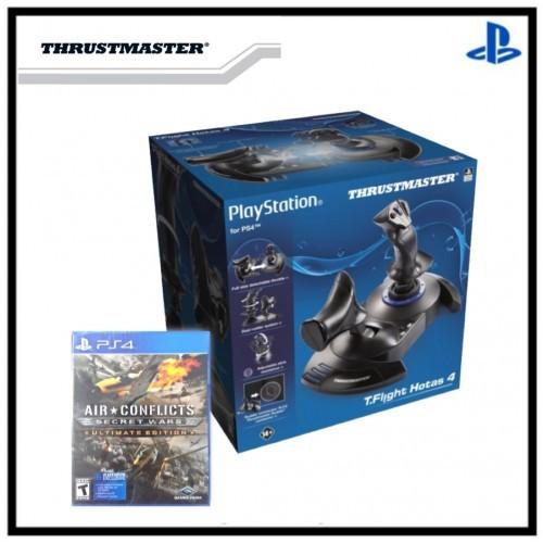 Jual Nay | Ps4/Pc Thrustmaster T-Flight Hotas 4 +Ps4 Air Conflict Secret Wars Kualitas Terbaik ...