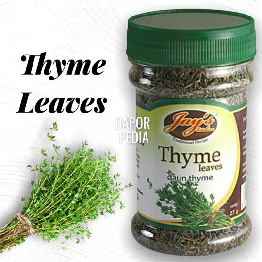 Jual Daun Thyme Kering Leaves Timi Tymes Jays dried bumbu Rempah Dapur ...