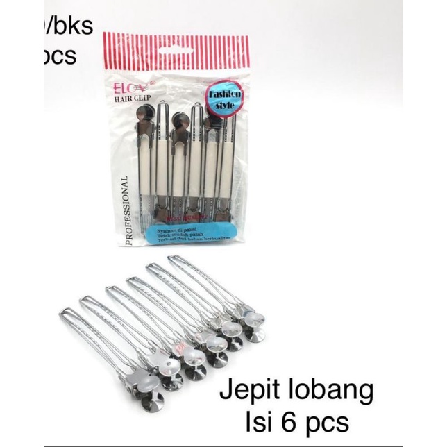 Jual JEPIT BEBEK STAINLESS WARNA SALON / JEPIT PARTING ISI 12 PCS ...