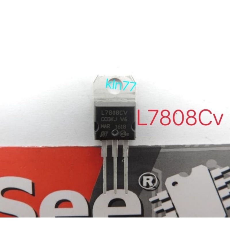 Jual L7808CV 7808CV 7808 CV L7808 ST IC REGULATOR | Shopee Indonesia