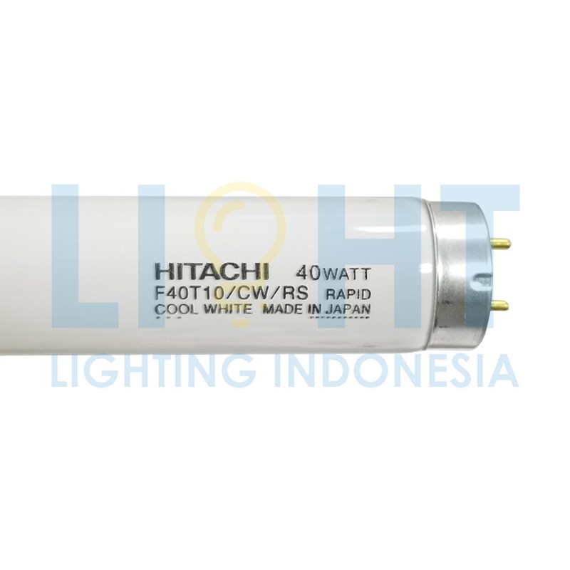 Jual HITACHI F40T10/CW/RS Lampu TL Rapid Start 40 Watt Cool White ...