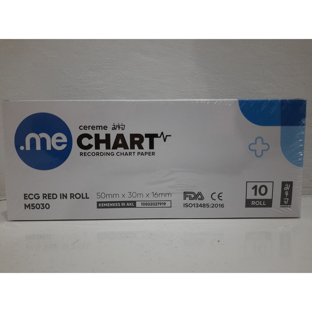Jual Kertas EKG/ECG 50 x 30 /16 untuk 1 channel | Shopee Indonesia