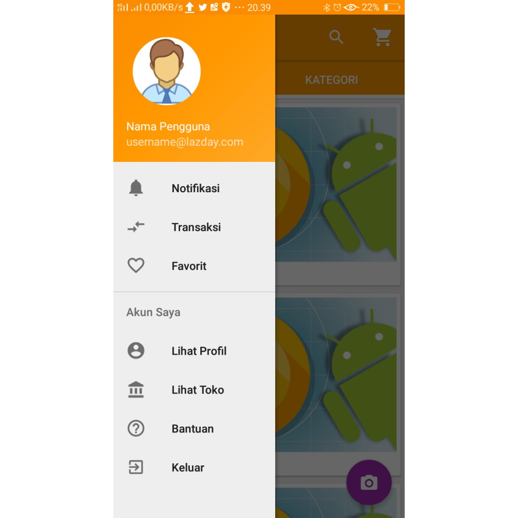 Jual Tutorial Android Studio - Membuat Aplikasi Android Desain ...