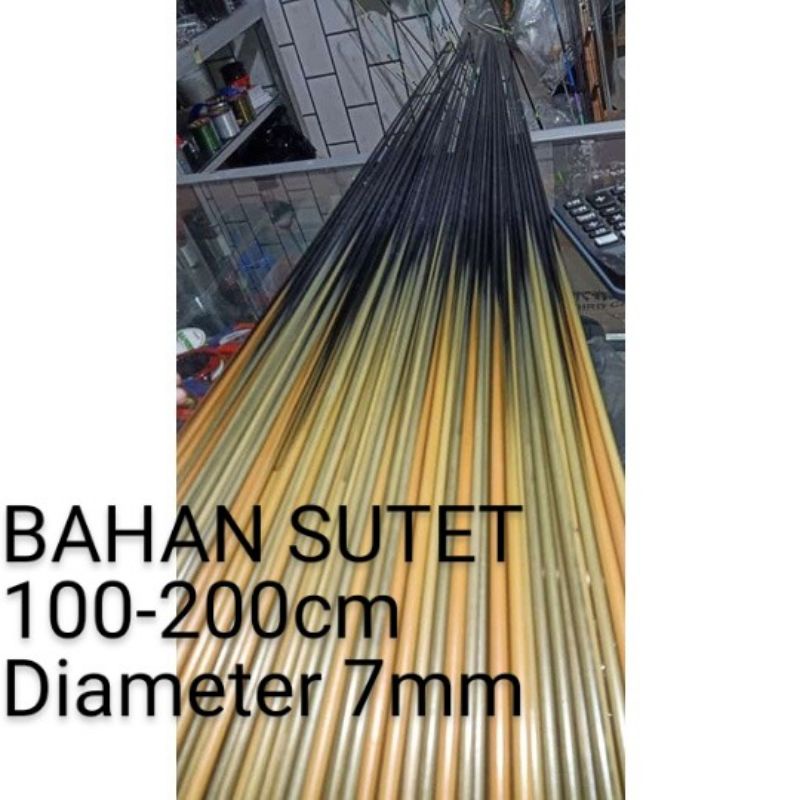 Jual Carbon Sutet sudah Bubut || joran pancing bahan sutet siap pakai ...