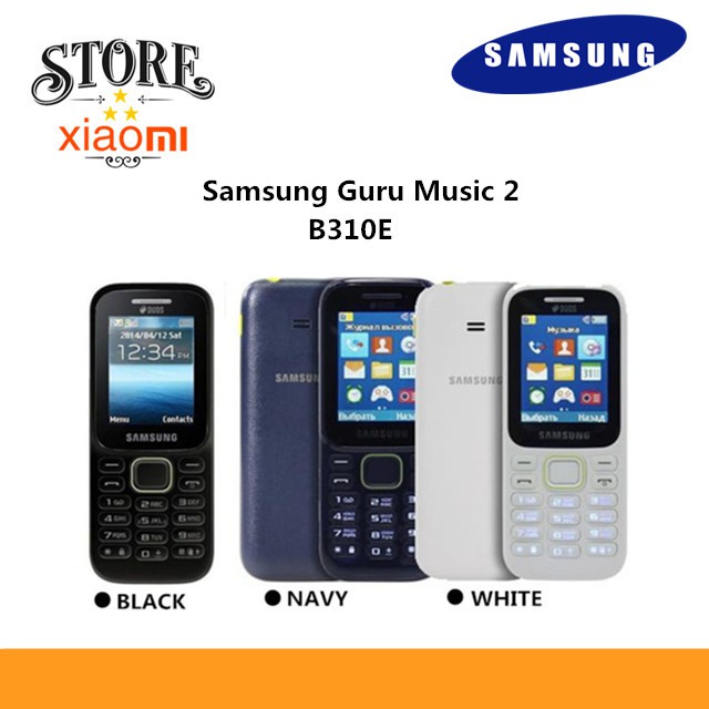 Jual SAMSUNG PITON B310 GURU MUSIC 2 DUAL SIM (SM-B310E) | Shopee Indonesia