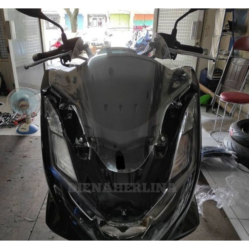Jual windshield PCX 160.visor PCX 160 kaca depan pcx160 | Shopee Indonesia
