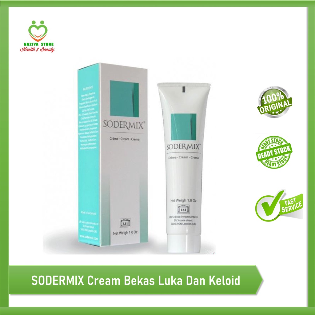 Jual SODERMIX Cream/Untuk bekas luka/Keloid dan pruritus | Shopee Indonesia