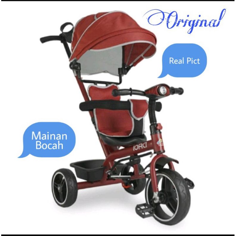 Jual Sepeda Anak Roda Tiga PMB Iora T-22 Sepeda Stroller Roda Tiga Iora ...