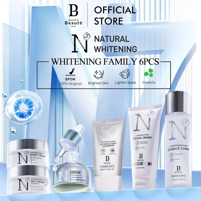 Jual (BPOM) Premiere Beaute Skincare Package Set Facial Wash | Toner ...