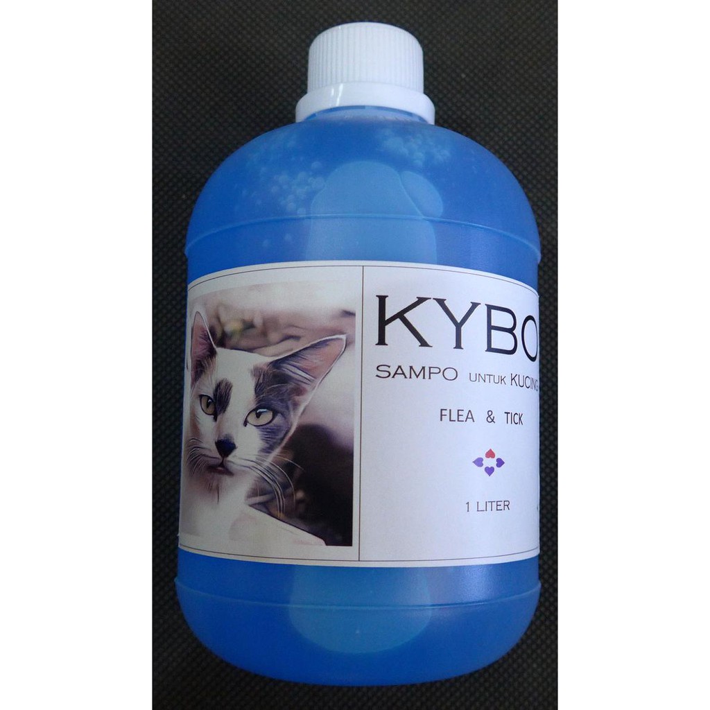 Jual Shampoo Kucing Kybo Flea & Tick 1 Liter Kcft | Shopee Indonesia