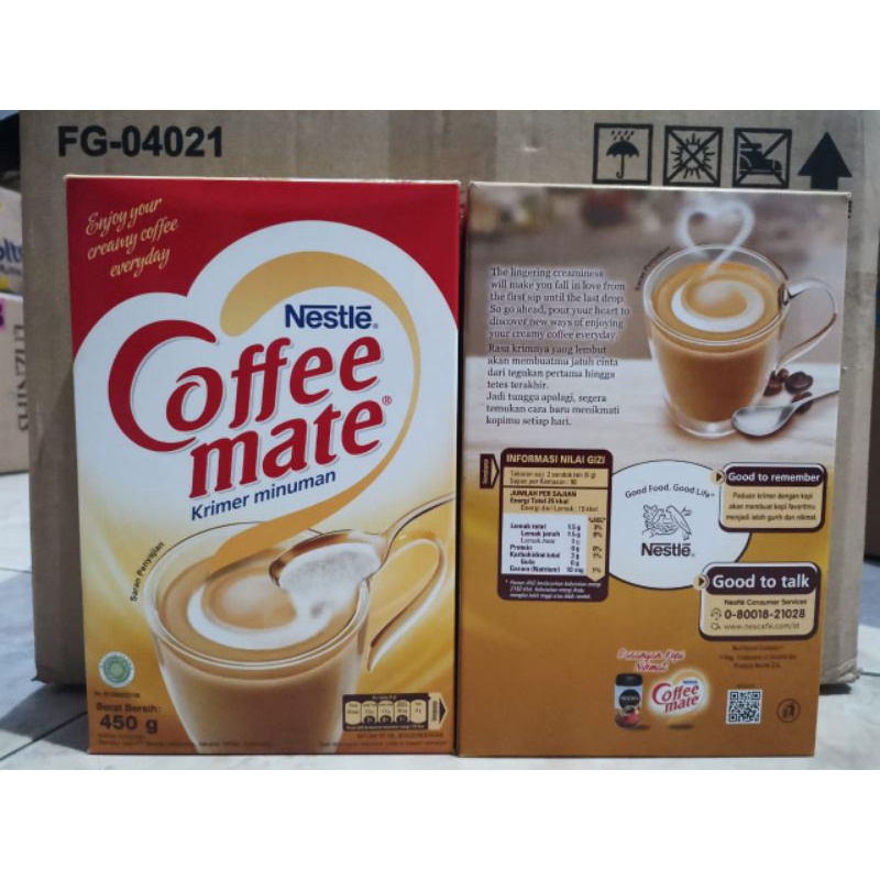 Jual Nestle coffee mate creamer box 450gr | Shopee Indonesia