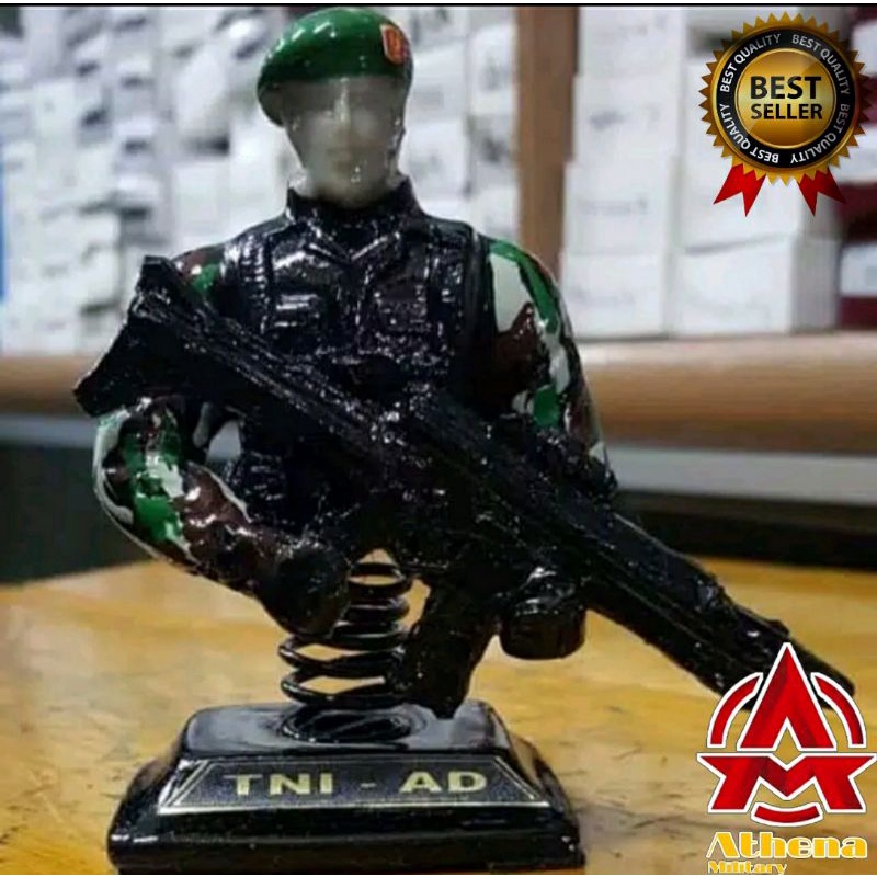 Jual Patung Miniatur TNI AD|miniatur TNI AD loreng|Patung Miniatur ...