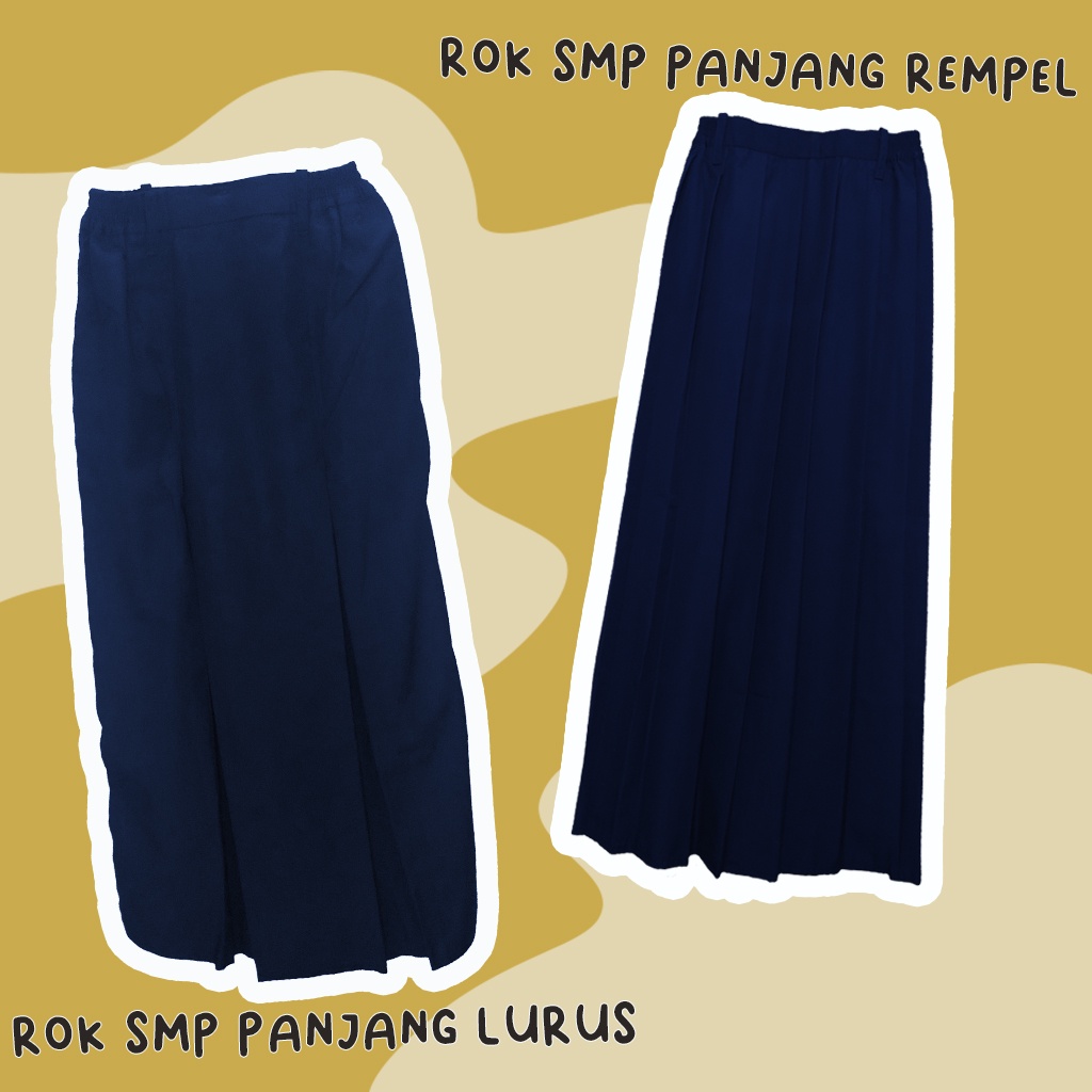 Jual ROK SMP PANJANG SERAGAM SEKOLAH / SAFARI RADENMAT | Shopee Indonesia
