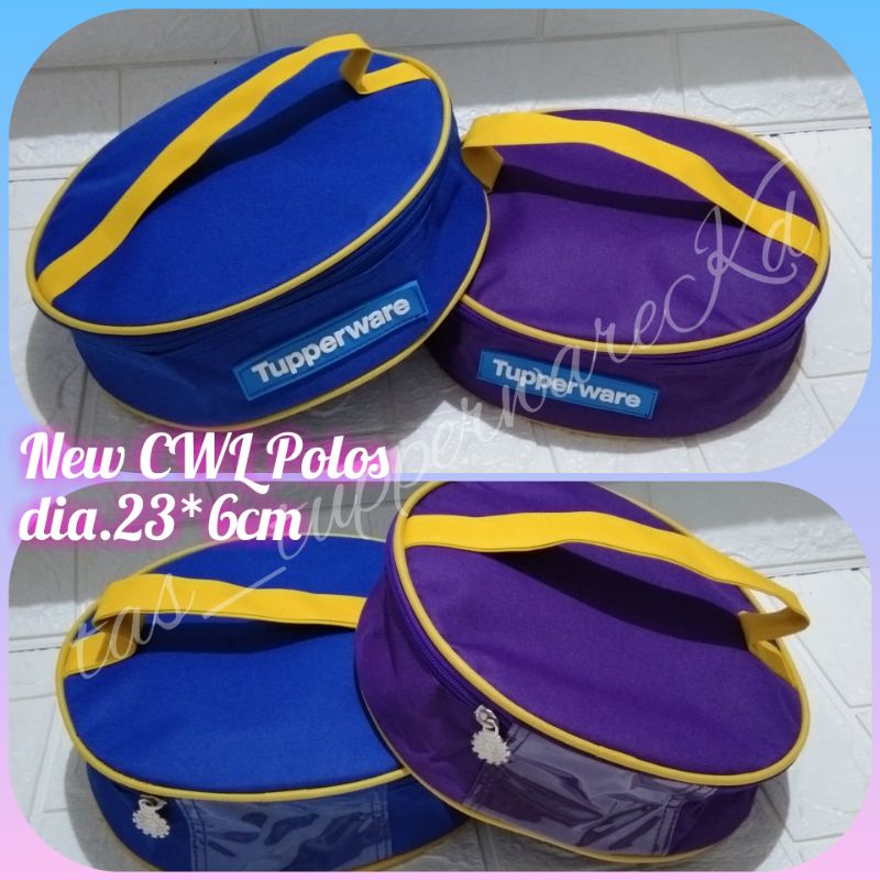 Jual Tas bekal bulat / CWL Polos Tupperware | Shopee Indonesia