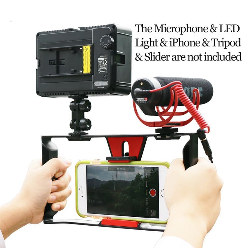 Jual U-Rig Handheld Stabilizer Rig Smartphone Handphone U Holder Handle ...