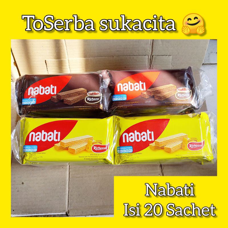 Jual Nabati Sachet 10sachet | Shopee Indonesia