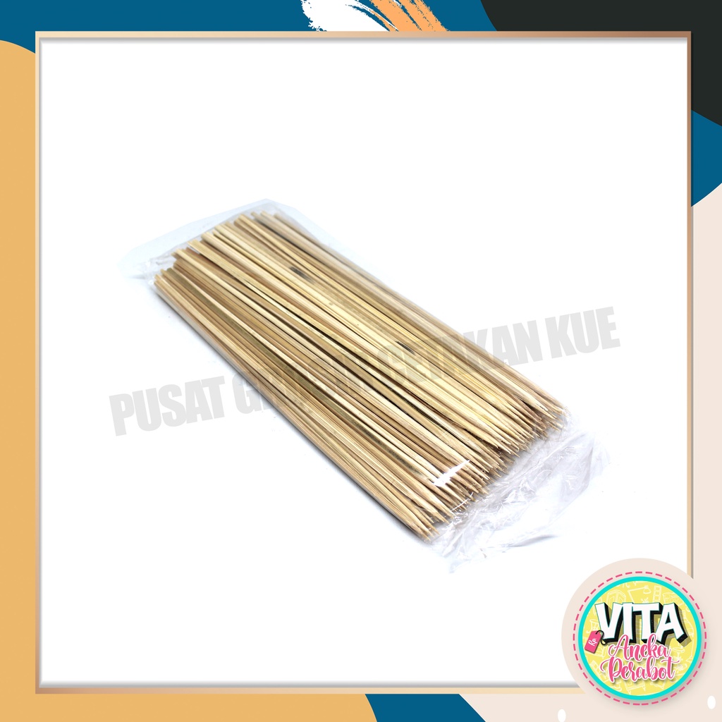 Jual Tusuk Sate Bambu isi 120 Batang MURAH | Shopee Indonesia