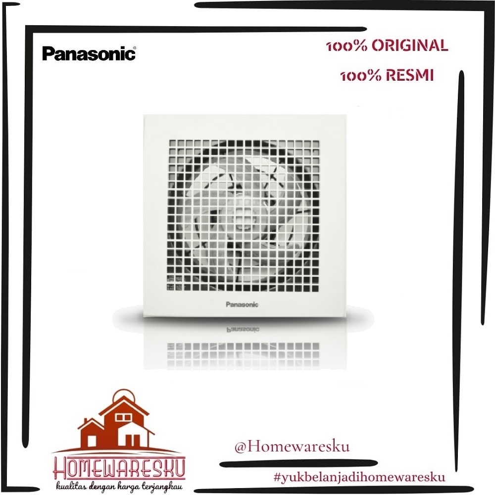Jual Panasonic Ceiling Exhaust Fan FV-25TGU FV25TGU - 10 Inch - Kipas ...
