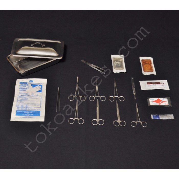 Jual Minor Set / Hecting Set (Minor Surgery Set / Sirkum set) Lengkap ...