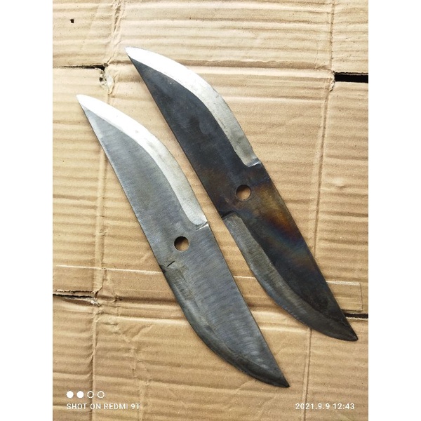 Jual Pisau mesin cacah rumput baja per full sepuh panjang 30 cm lebar 5 ...