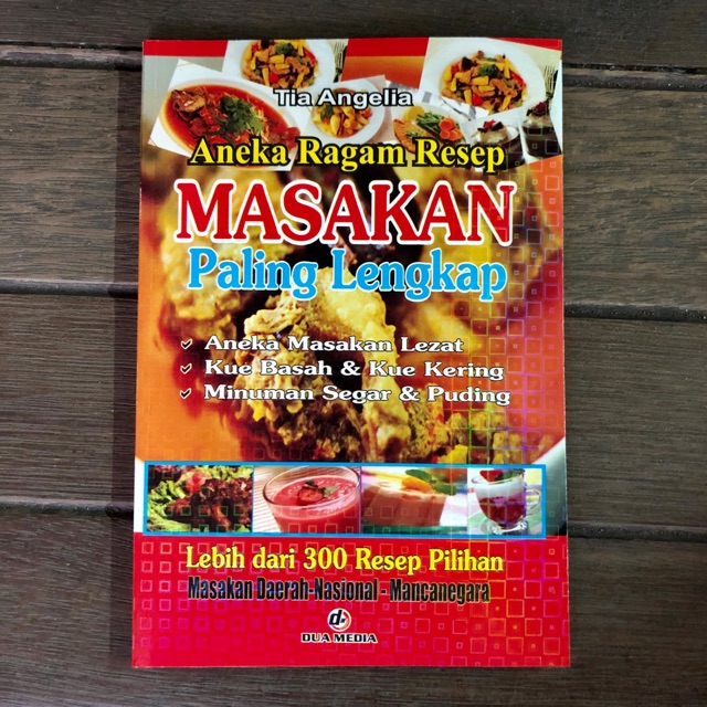 Jual Buku Aneka Ragam Resep Masakan Paling Lengkap | Shopee Indonesia